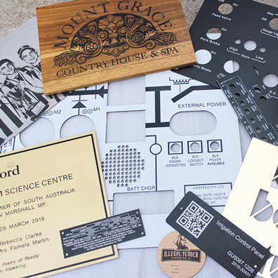 Signs and Nameplates - Engraving Crew