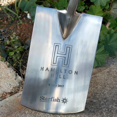 Ceremonial Shovels - Engraving Crew