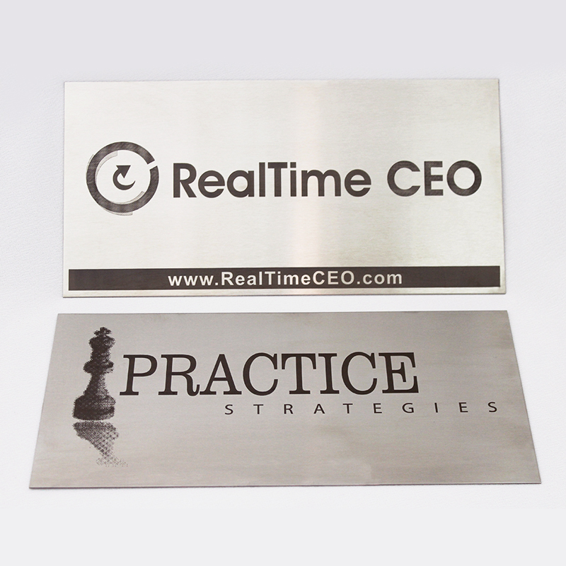 Black Metal Etching - Engraving Crew