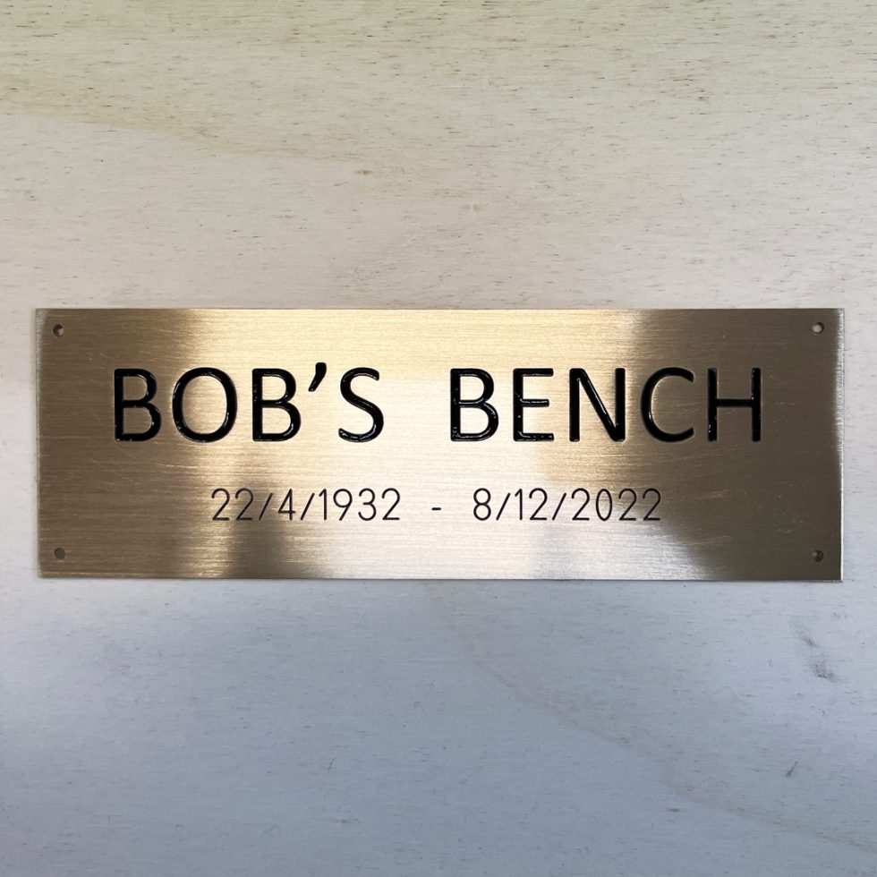 Engraved Brass Plaques - Engraving Crew