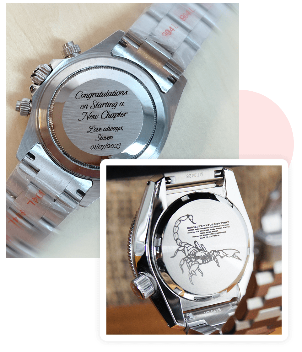 Watch Engraving Service - Engraving Crew