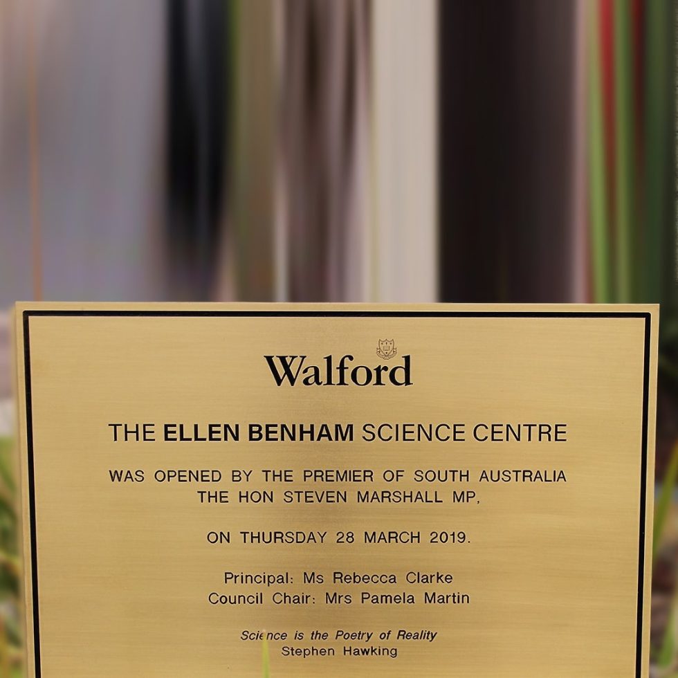 Engraved Brass Plaques - Engraving Crew