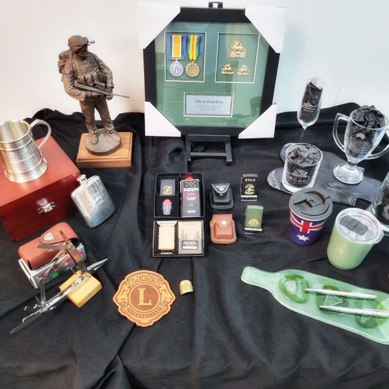 Military Gifting and Presentations - Engraving Crew